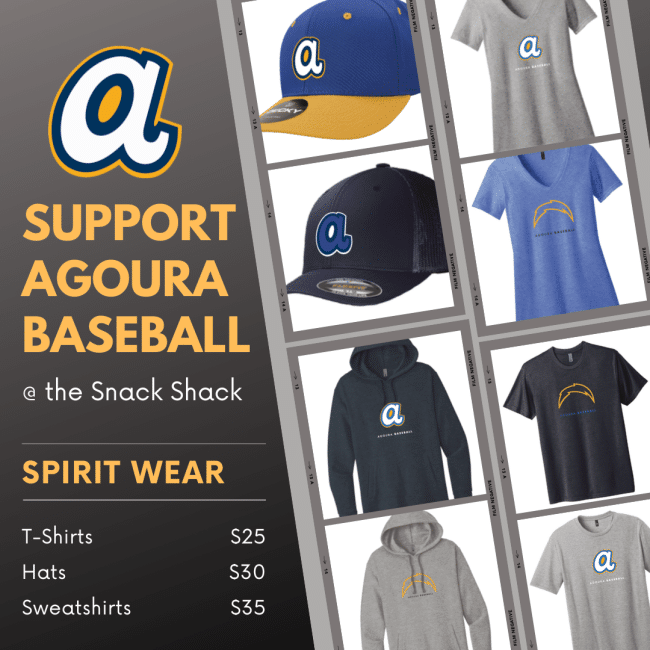 Uniforms and Gear – Agoura Charger Baseball